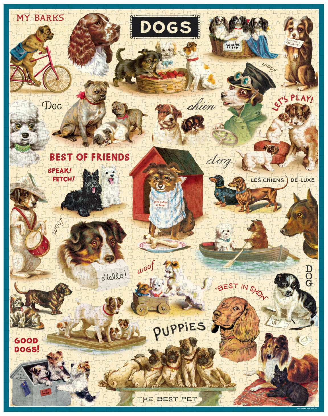 Cavallini Puzzles — Two Hands Paperie