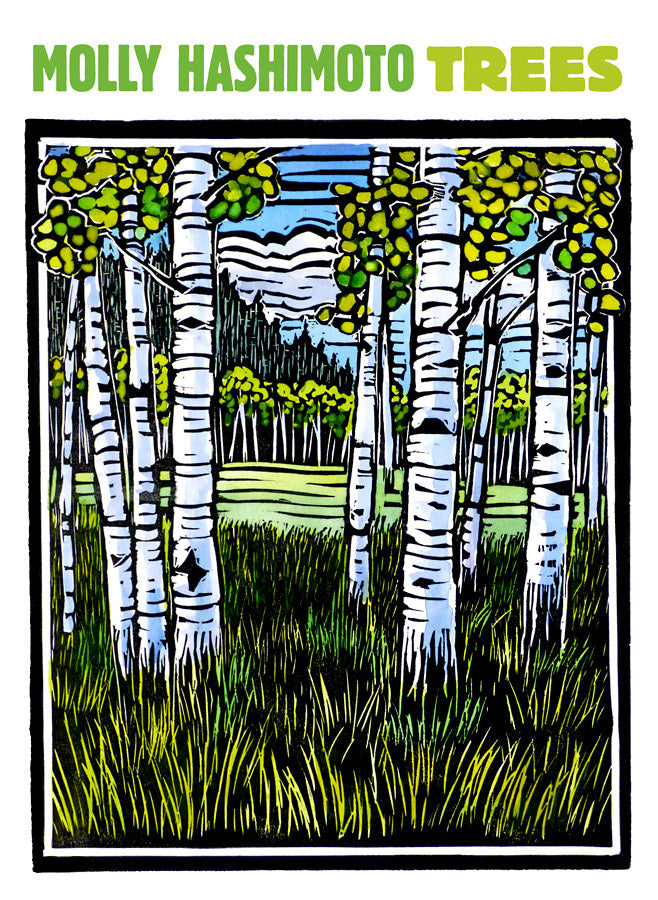 Trees Boxed Notecard Assortment by Molly Hashimoto — Two Hands Paperie