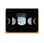 Happy Birthday Moon Greeting Card — Two Hands Paperie