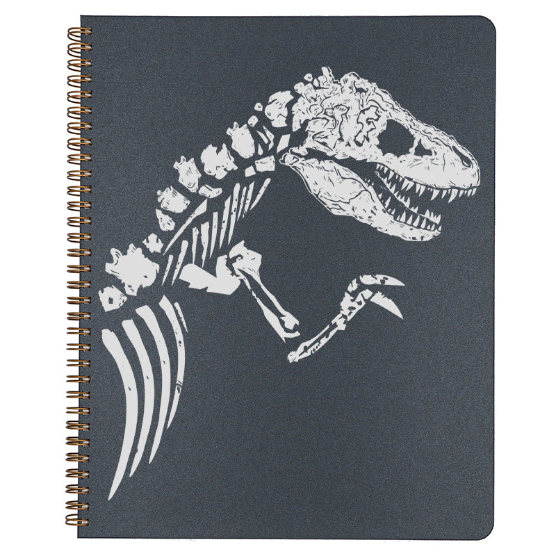 Large Make My Notebook T-Rex — Two Hands Paperie